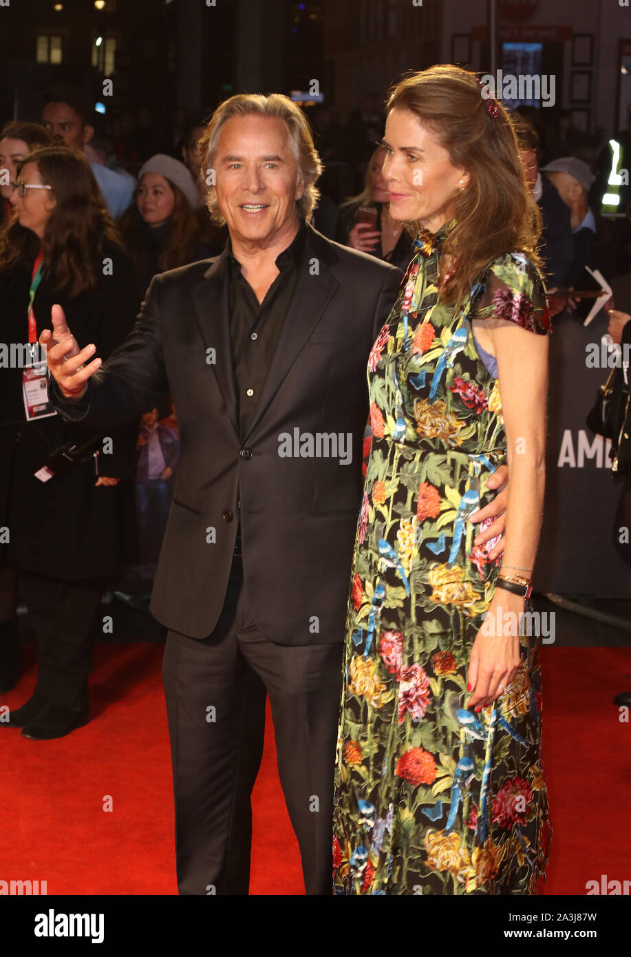Don Johnson and Kelley Phleger, Knives Out - European Premiere, BFI ...