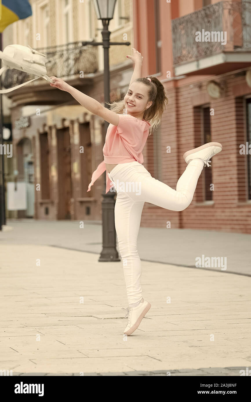 Little Girl Tippy Toes