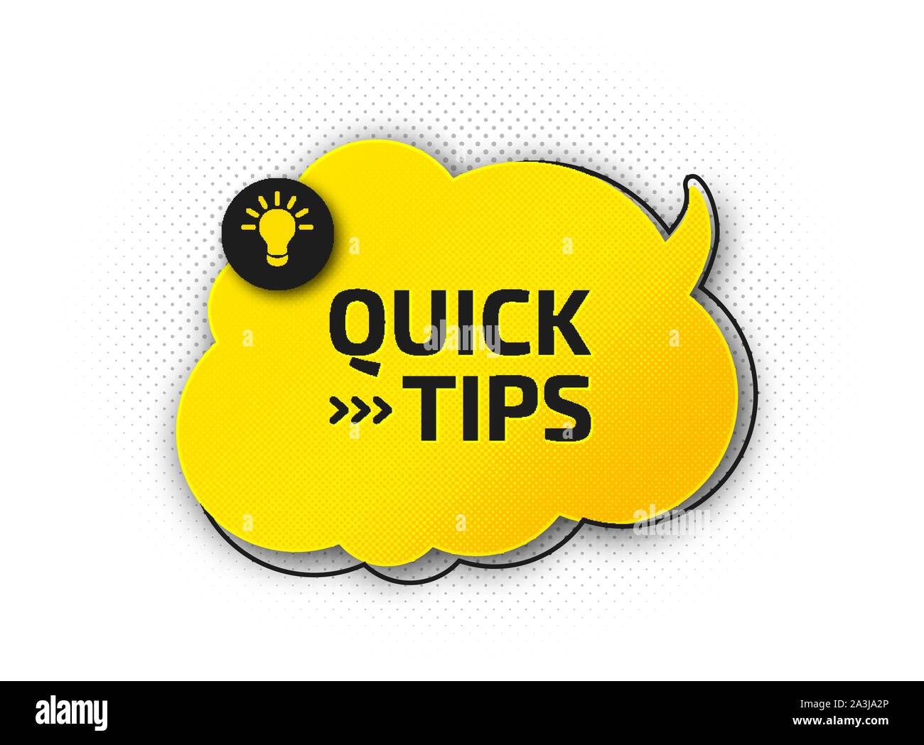 Tip and tricks Stock Vector Images - Alamy