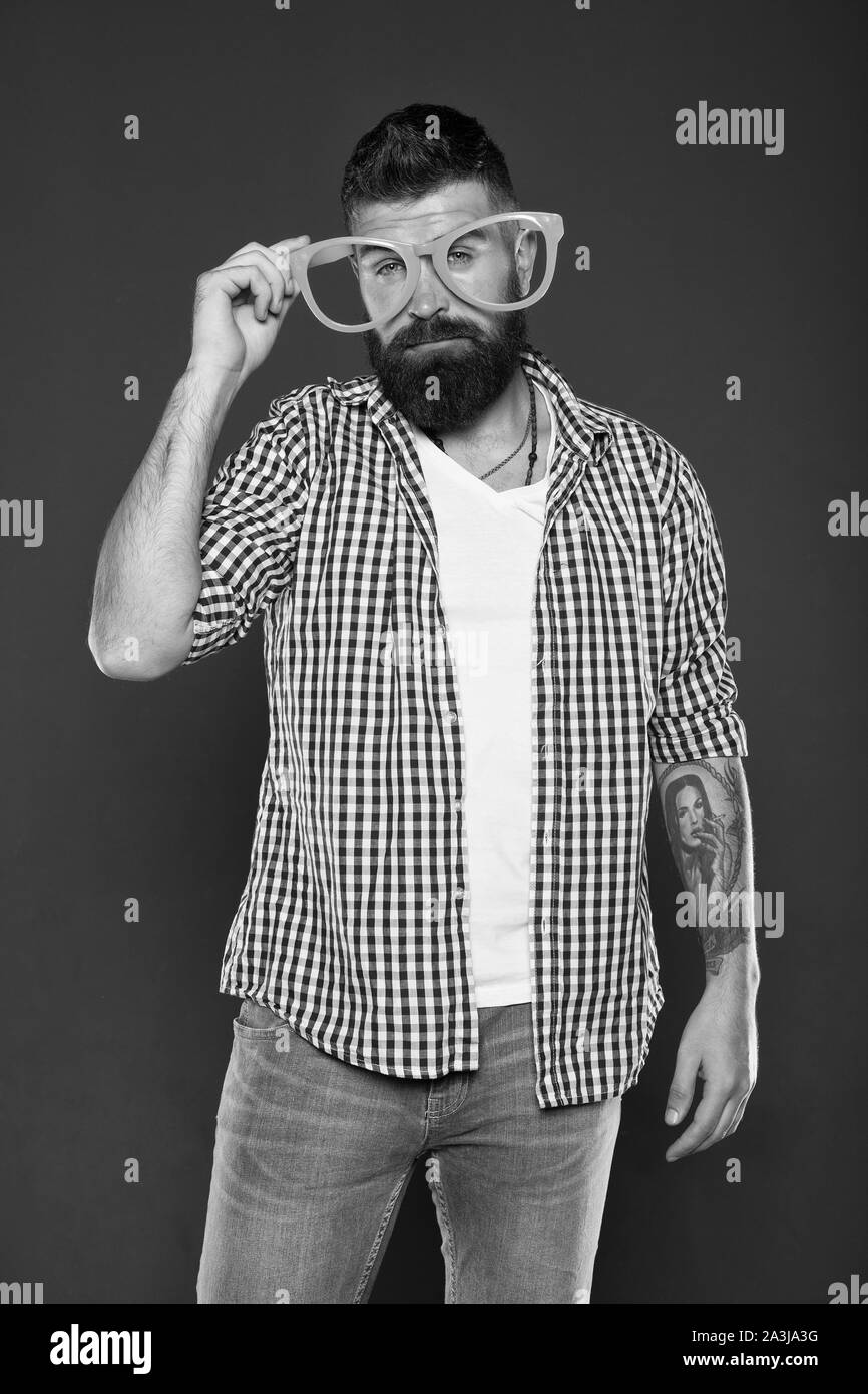 Extravagant fashion glasses Black and White Stock Photos & Images - Alamy