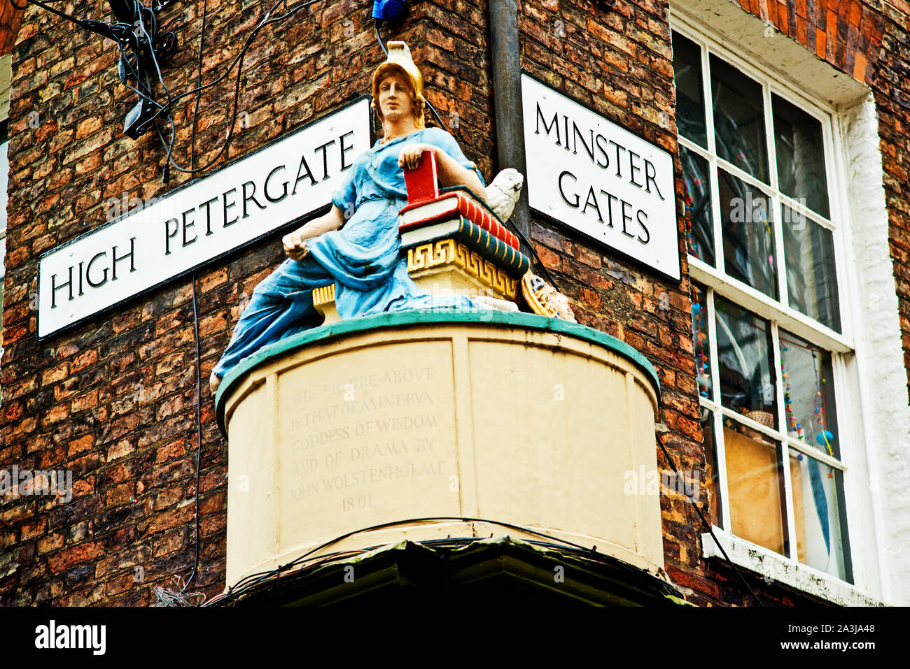 Minster gates york hi-res stock photography and images - Alamy