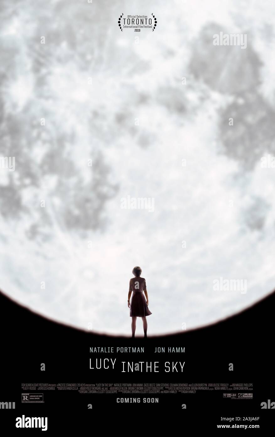 LUCY IN THE SKY, US poster, Natalie Portman, 2019. TM & copyright © Fox ...