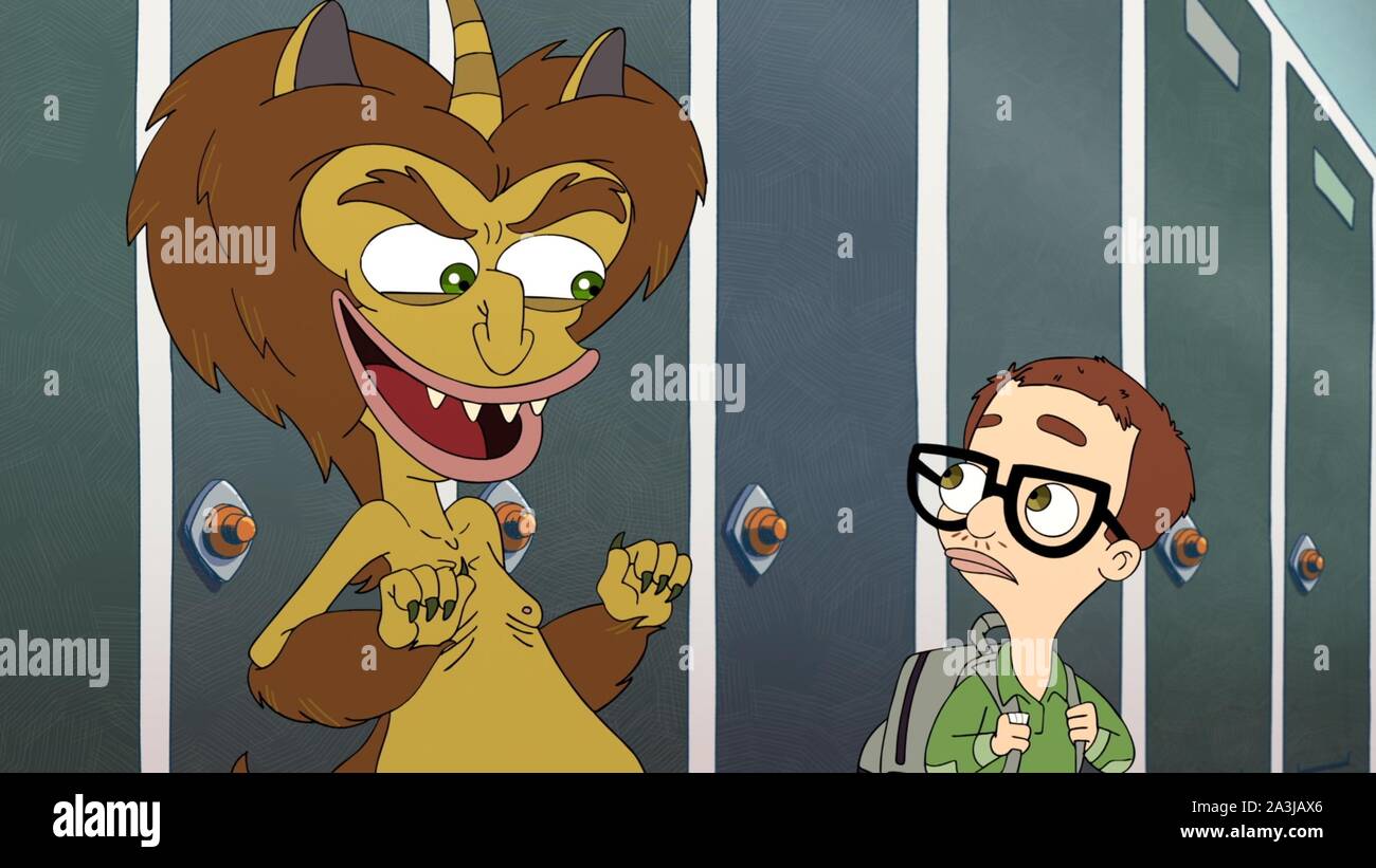 BIG MOUTH, from left: Maurice the Hormone Monster (voiced by Nick Kroll ...