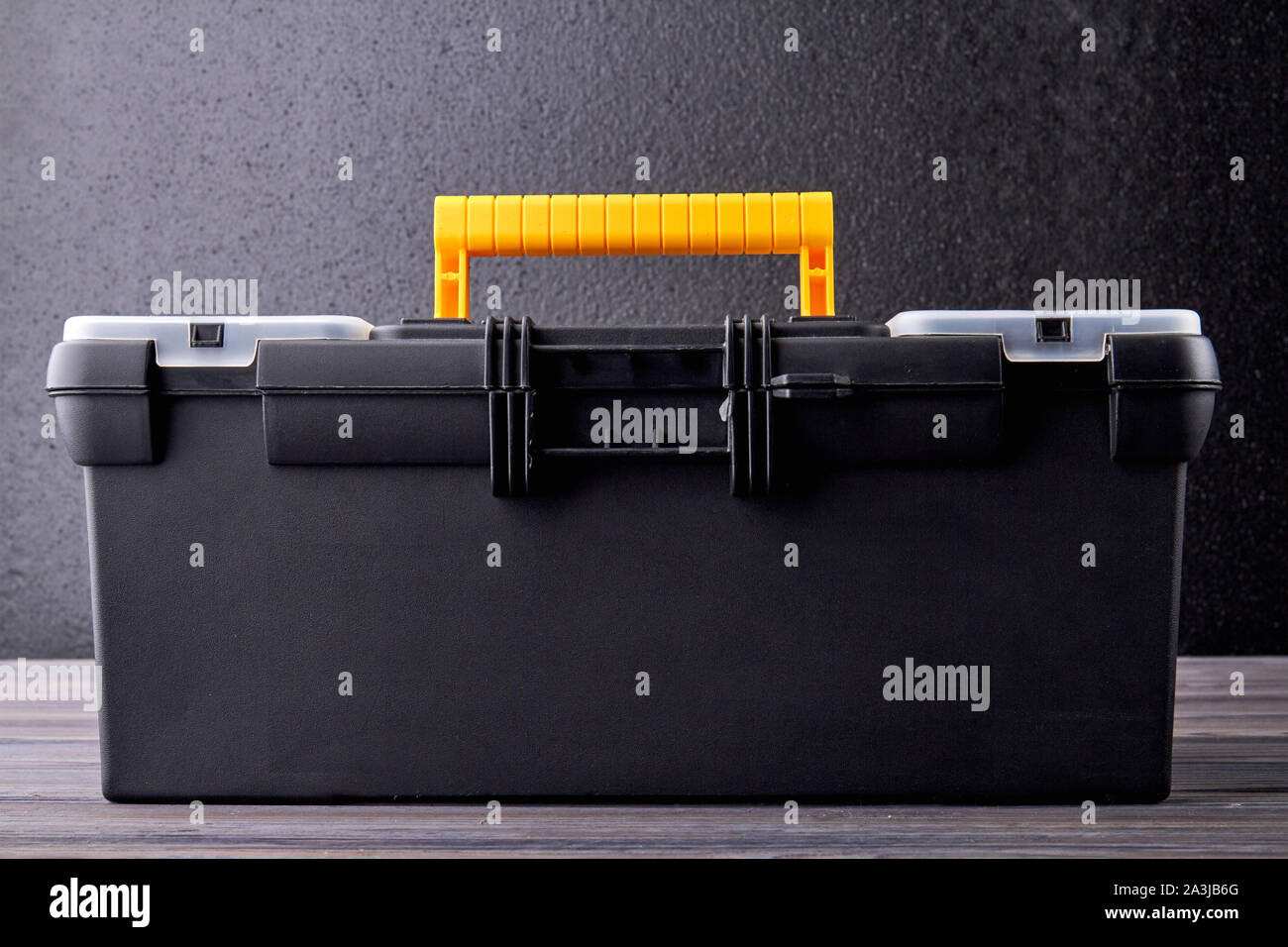 Tool box close up Stock Photo - Alamy