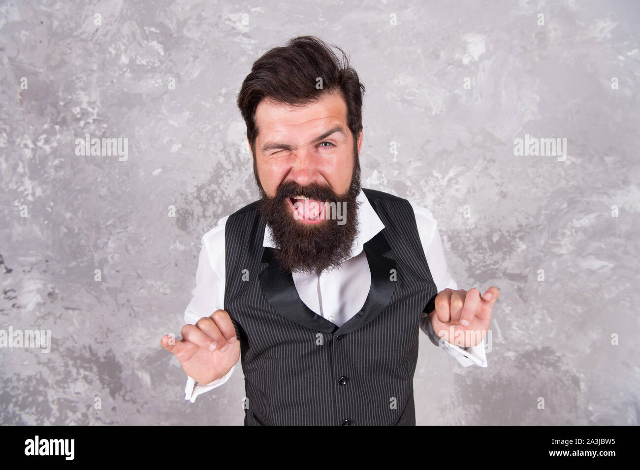 Cheerful and cunning. Jewish traditions. Holiday celebration. Emotional ...