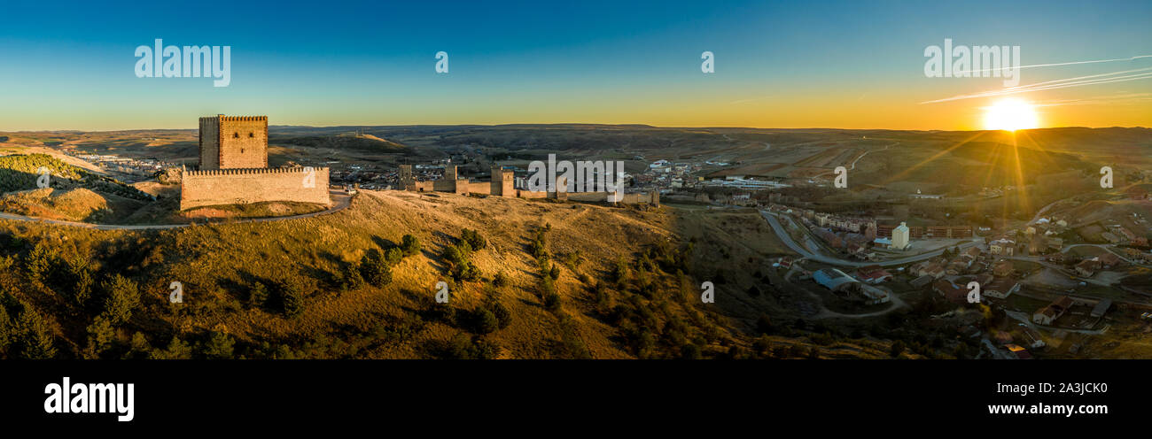 Molina de Aragon classic medieval Spanish ruined partially restored ...