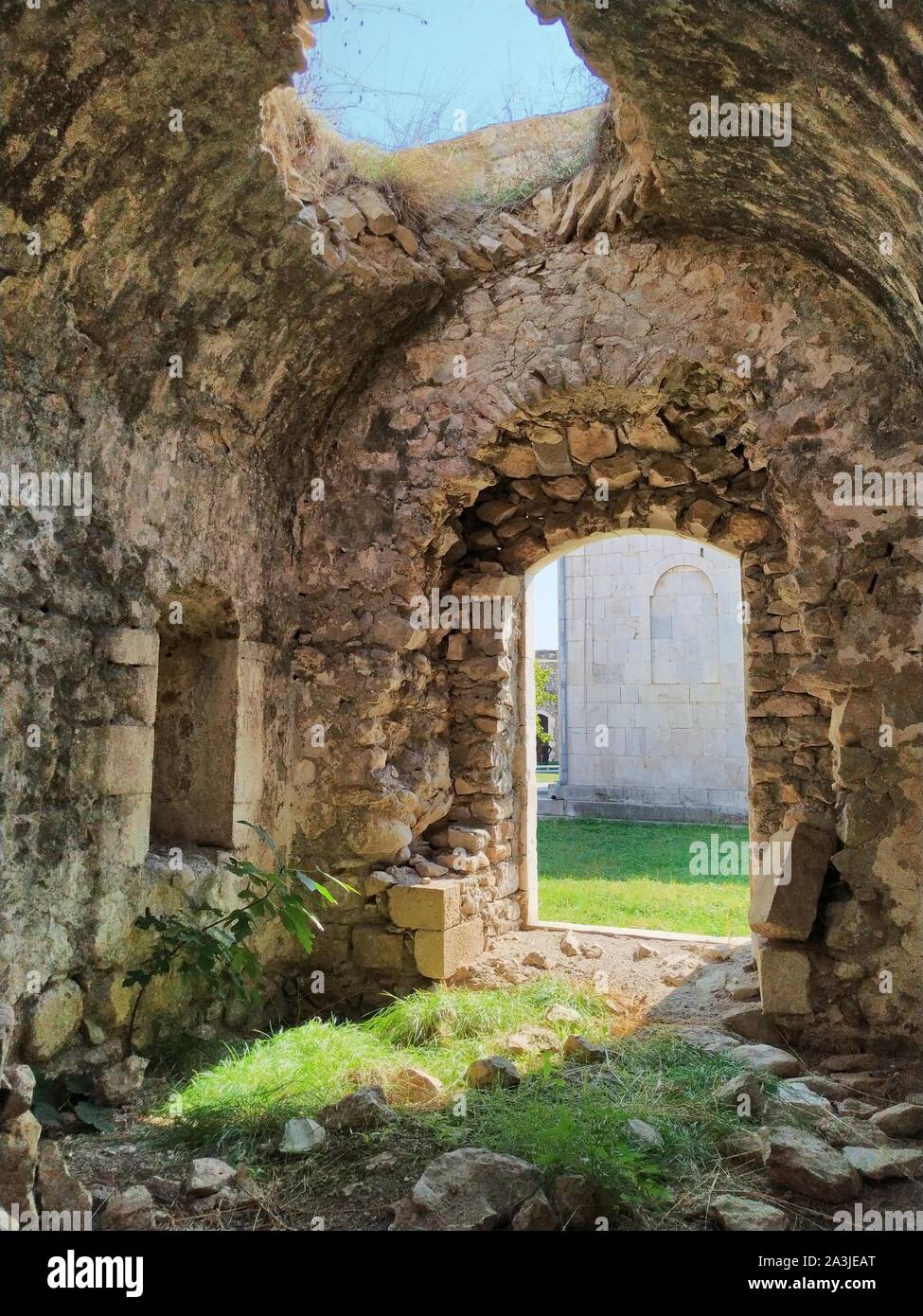 Amaras Monastery First School in Nagorno-Karabakh Republic 2019 Stock ...