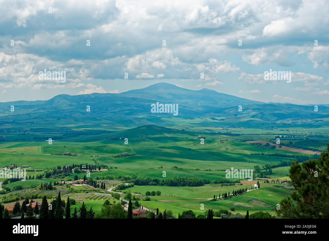 Tuscany in spring Stock Photo - Alamy