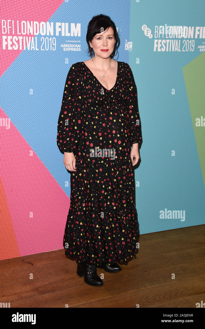 London, UK. 08th Oct, 2019. LONDON, UK. October 08, 2019: Alice Lowe ...