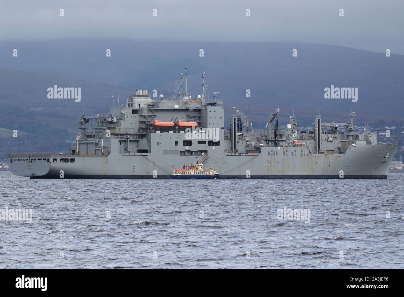 United lewis and clark class dry cargo ship hi-res stock photography ...