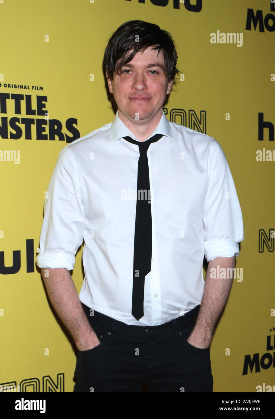 New York, NY, USA. 8th Oct, 2019. Abe Forsythe at the Hulu & Neon ...