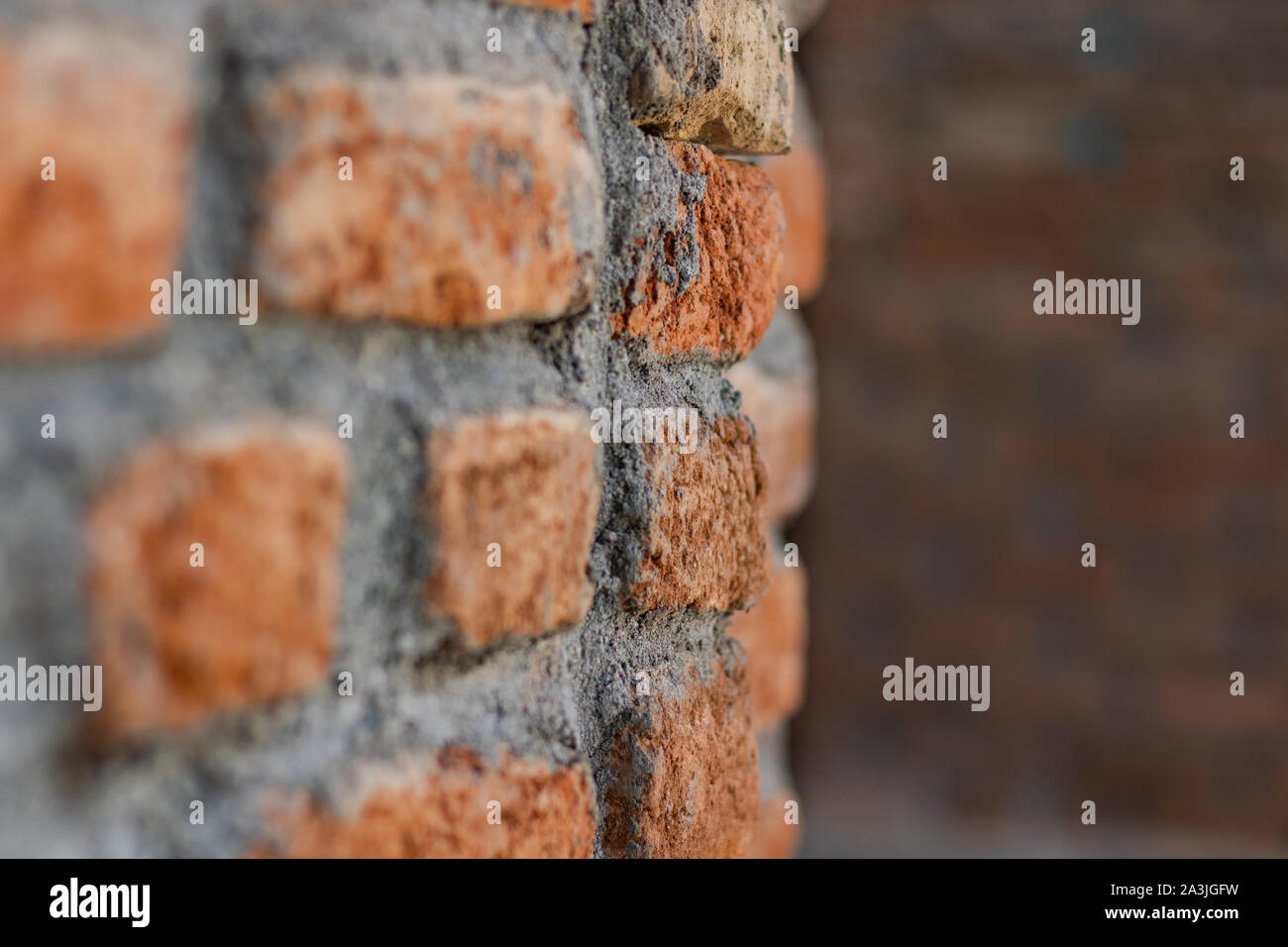 Brick wall of a mosque Stock Photo - Alamy
