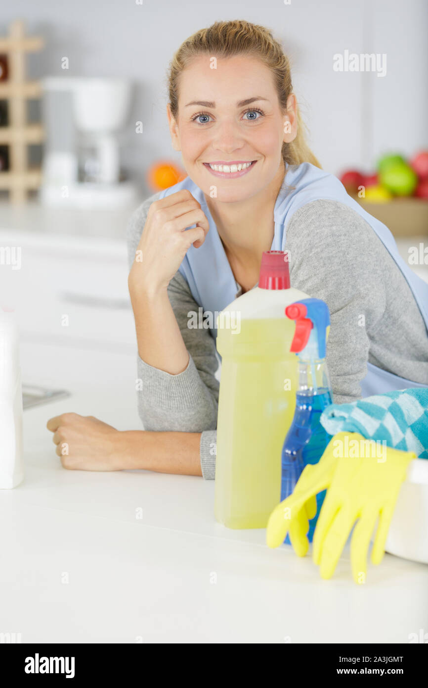 Woman alone home house door key happy hi-res stock photography and ...