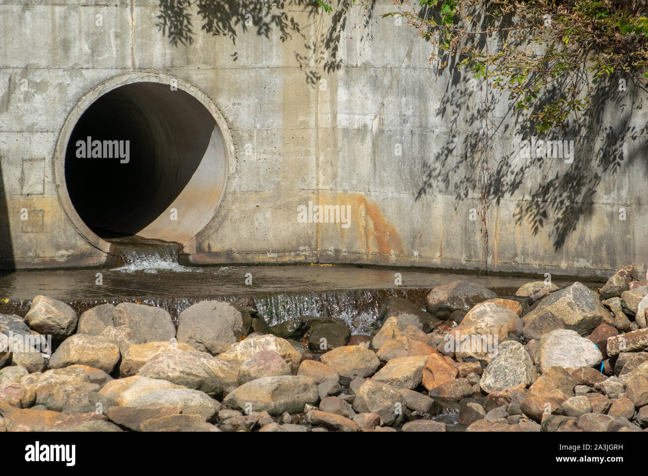 storm water conduit Stock Photo - Alamy