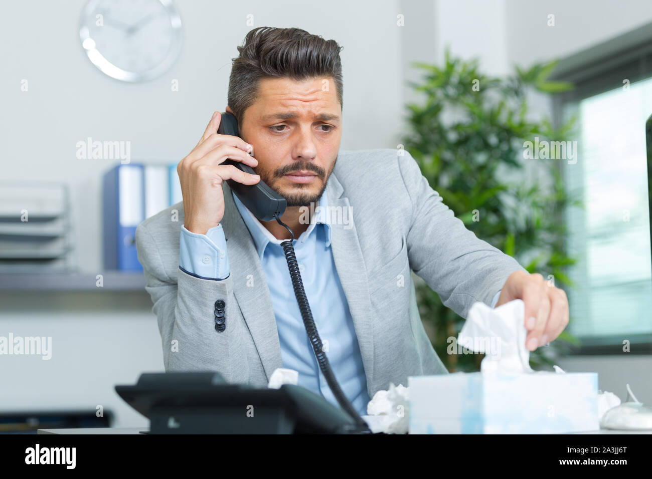 The office still stress hi-res stock photography and images - Alamy