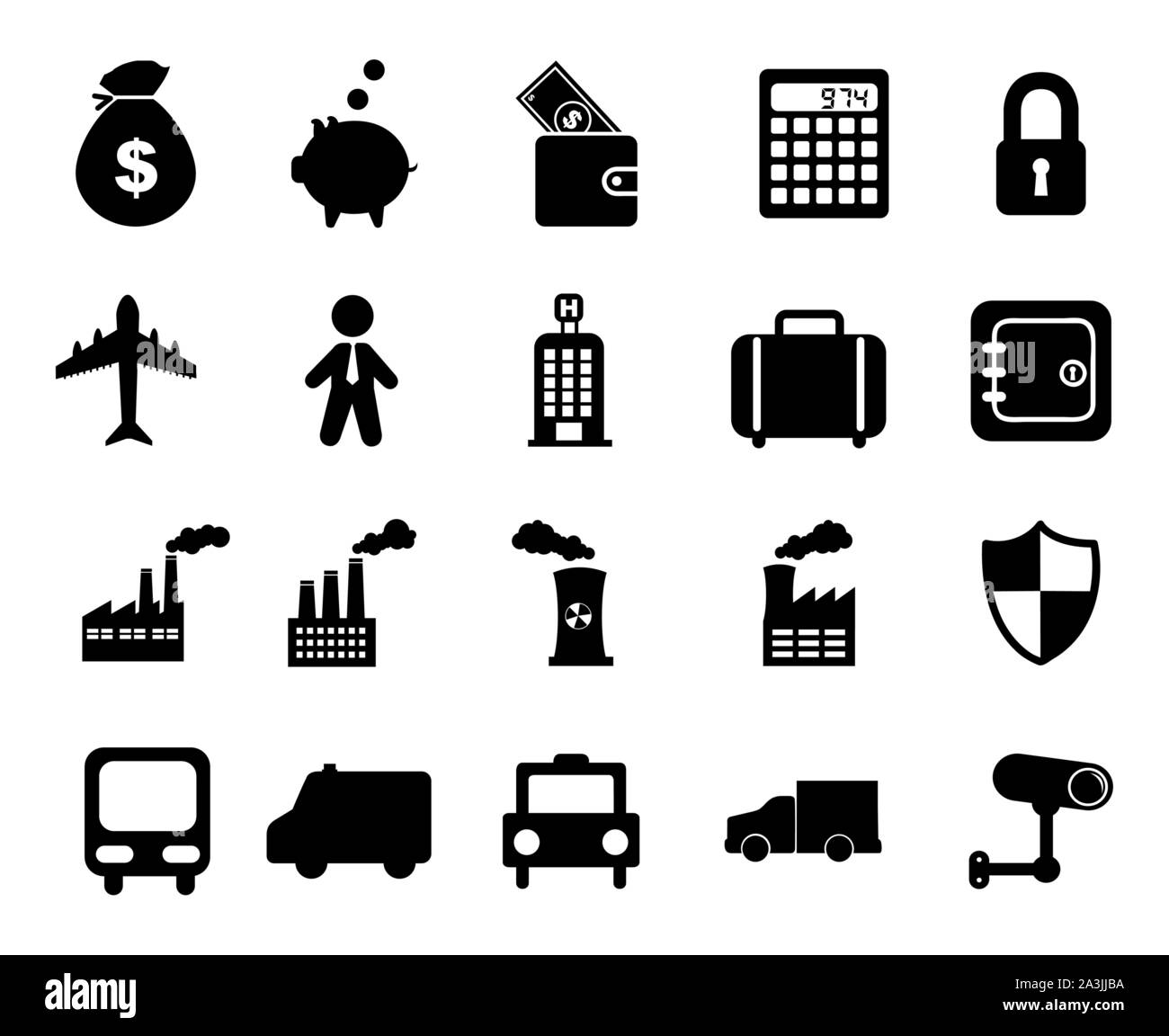 Variety icon set pack vector design Stock Vector Image & Art - Alamy