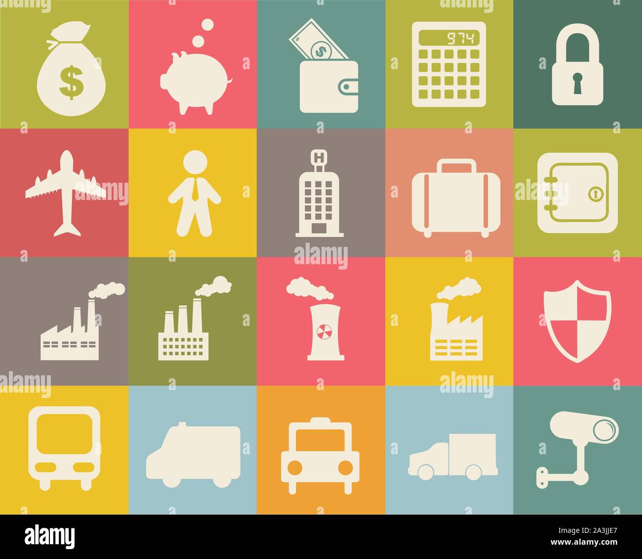 Variety icon set pack vector design Stock Vector Image & Art - Alamy