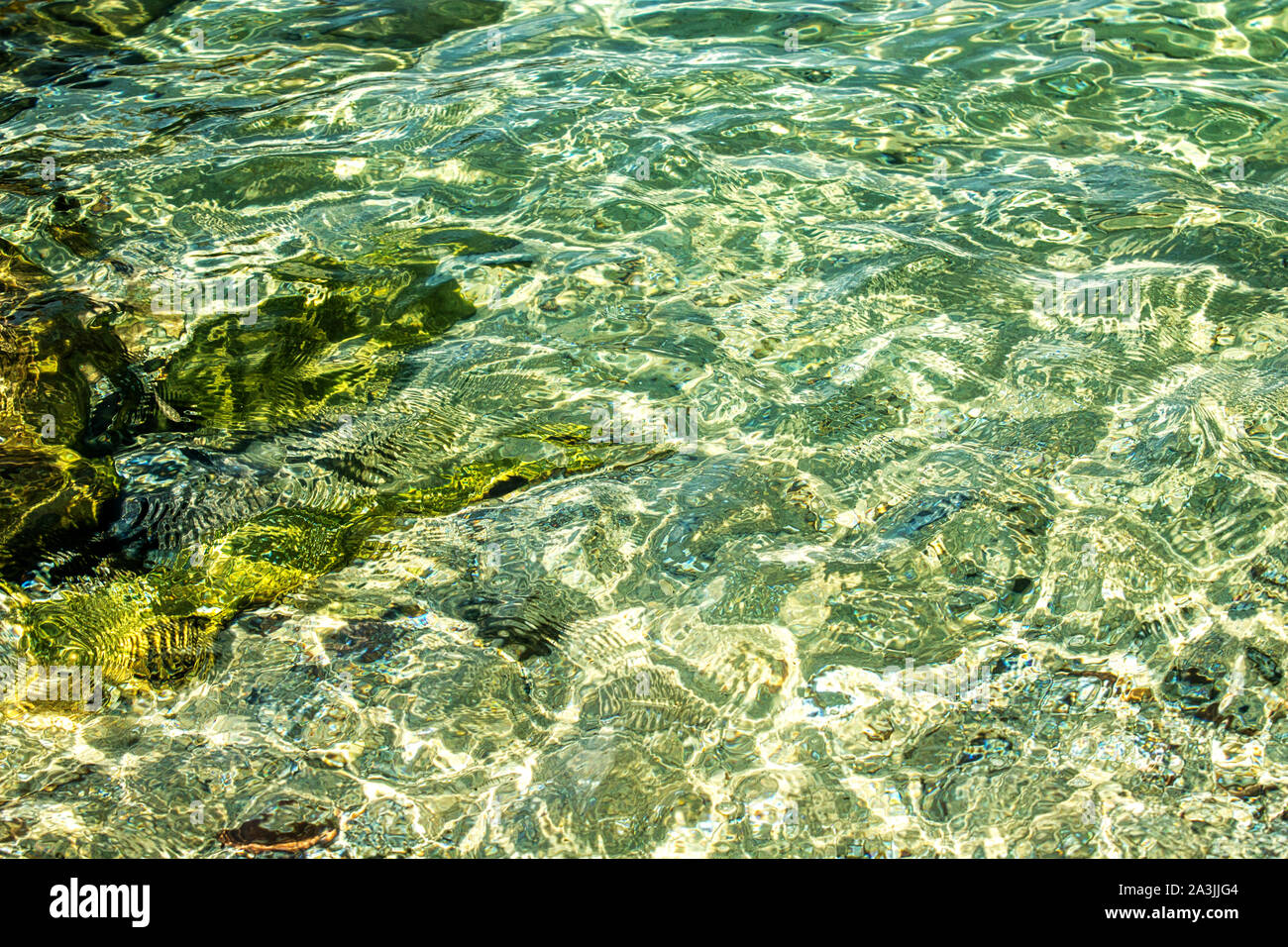 Crystal clear sea water hi-res stock photography and images - Alamy