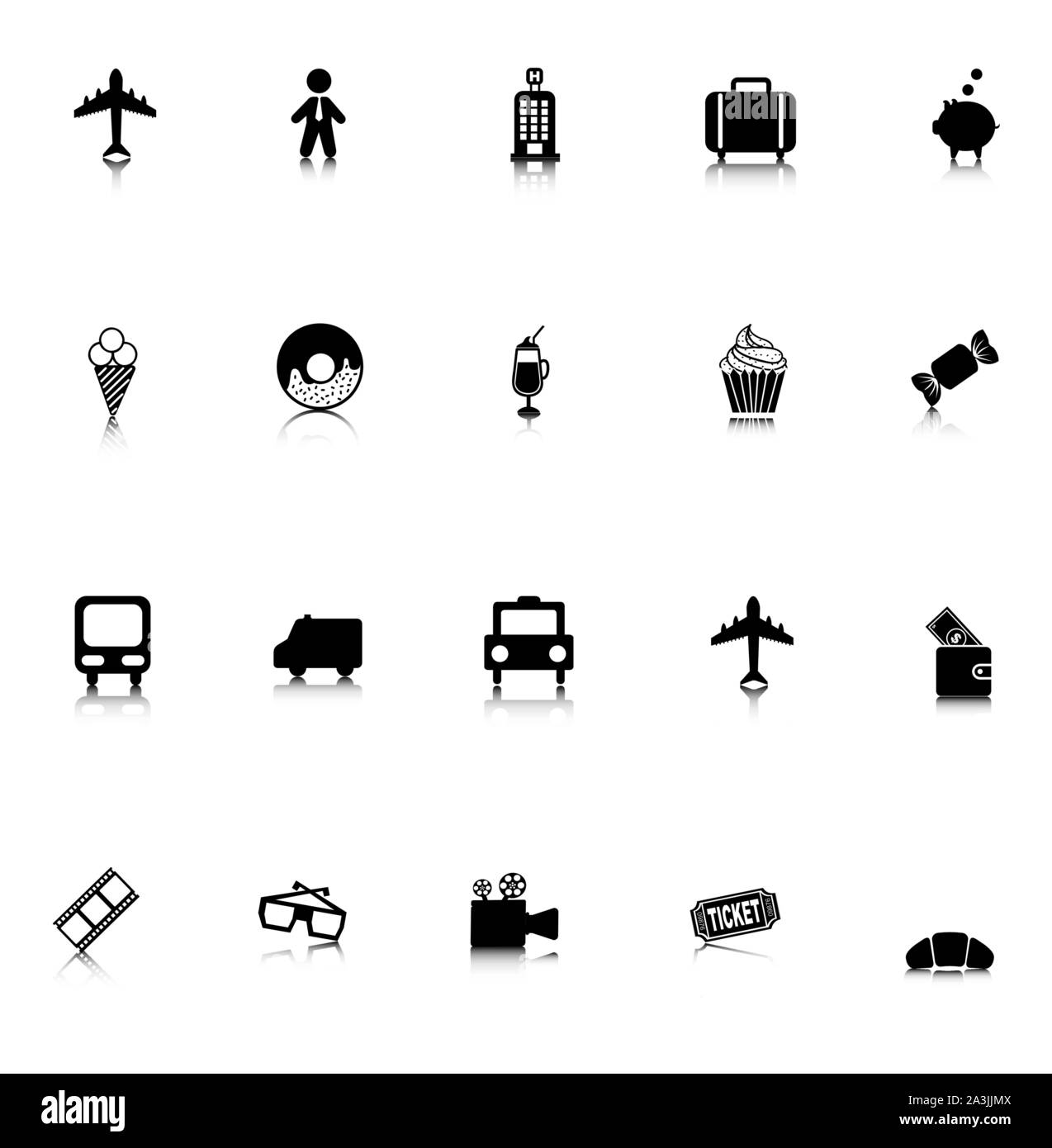 Variety icon set pack vector design Stock Vector Image & Art - Alamy