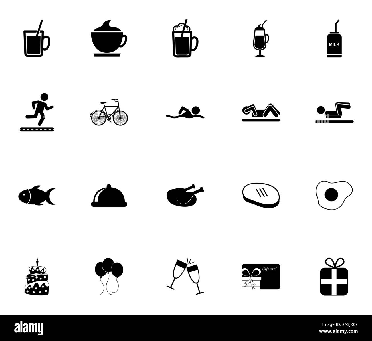 Variety icon set pack vector design Stock Vector Image & Art - Alamy