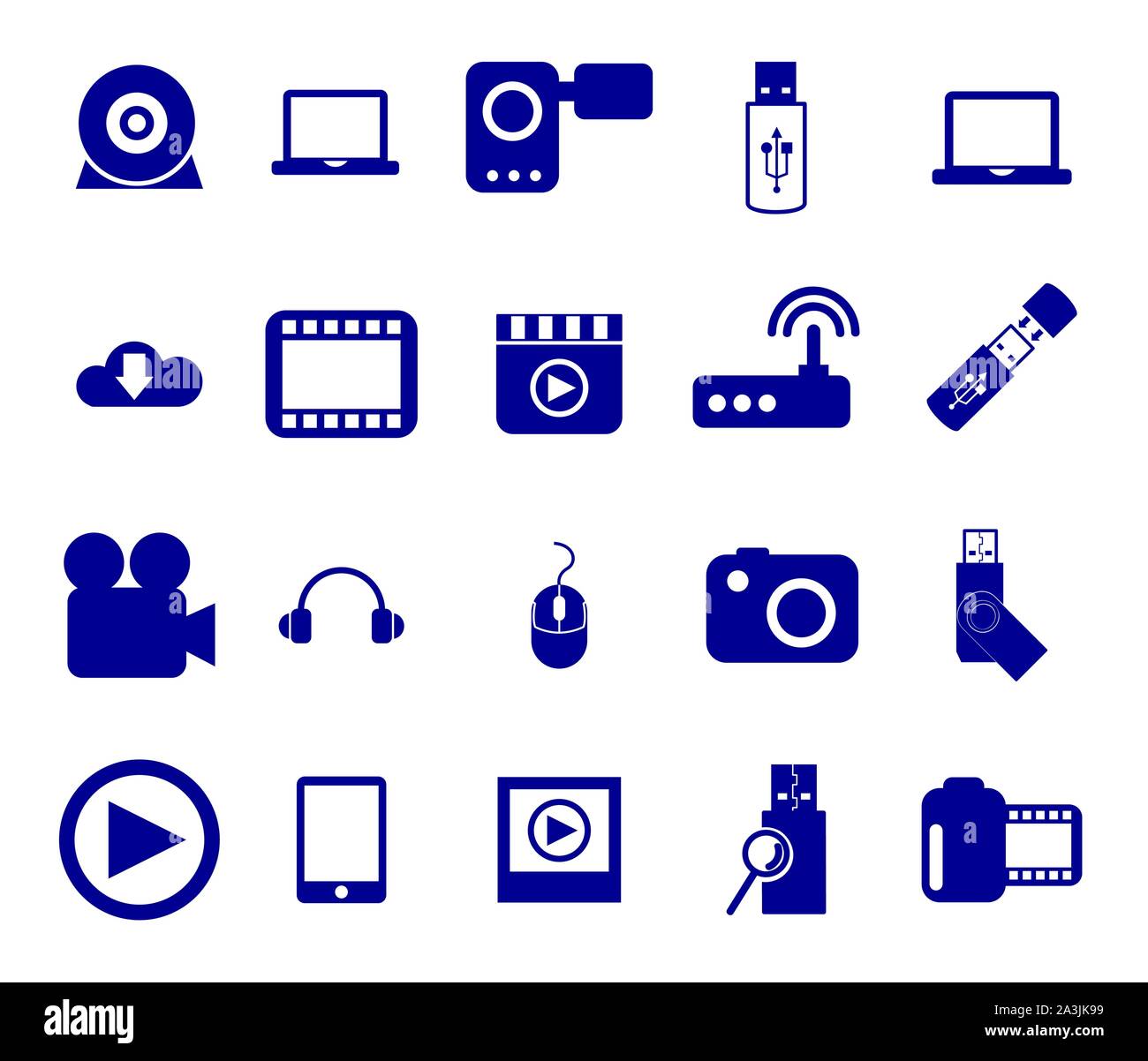 Variety icon set pack vector design Stock Vector Image & Art - Alamy