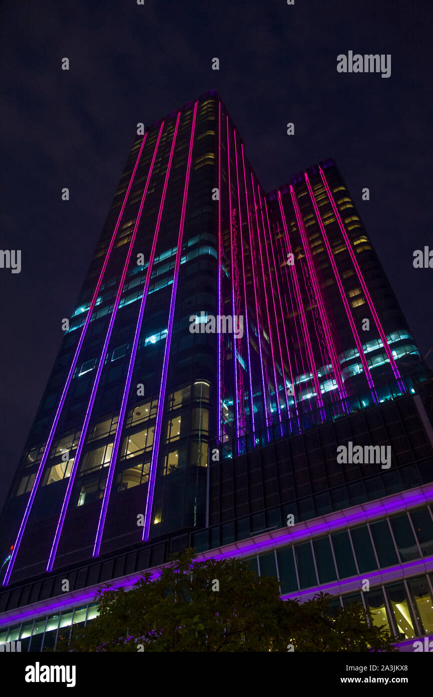 The Saigon Times Square tower in Ho Chi Minh city Vietnam Stock Photo ...
