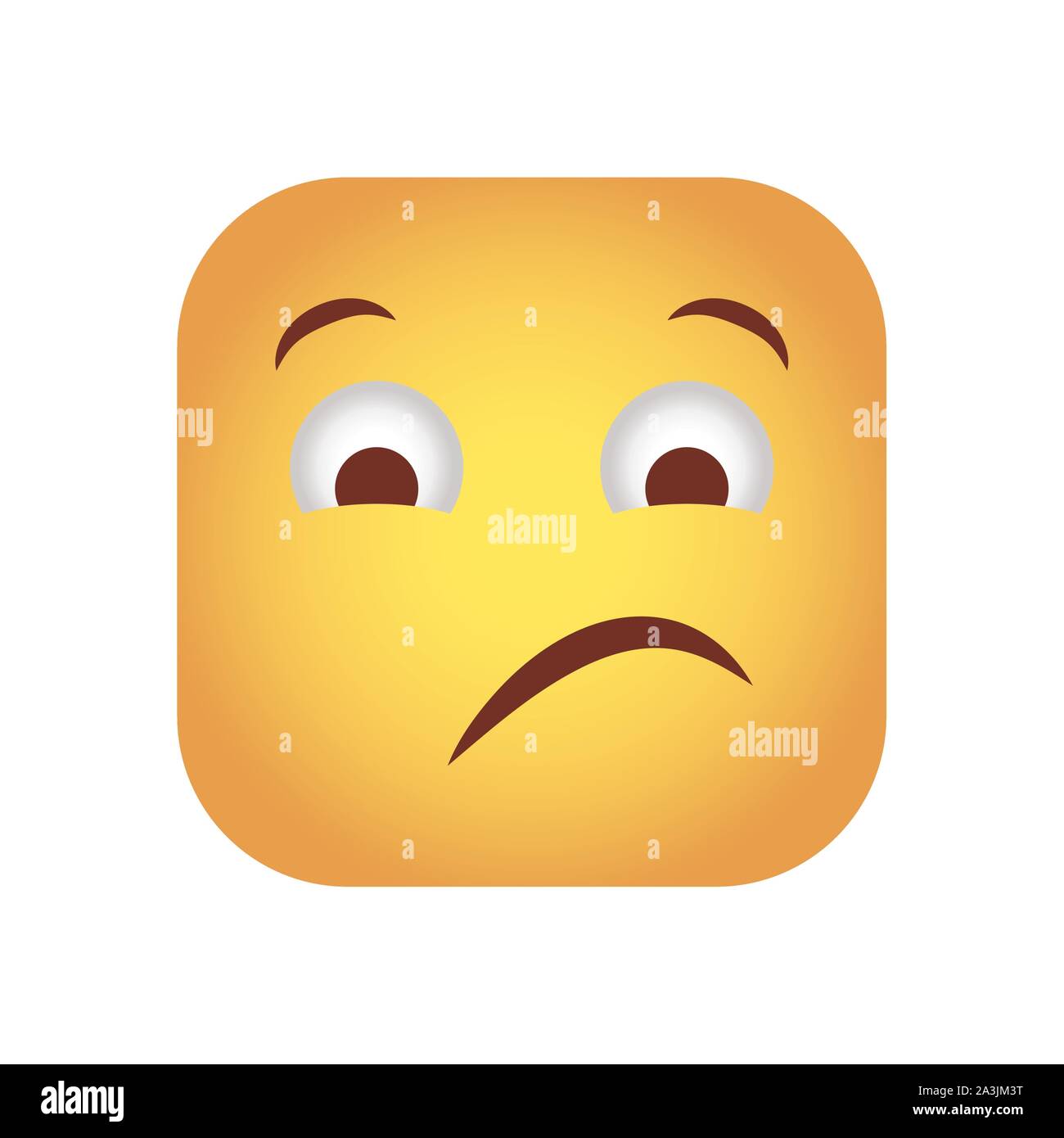 Meh Face Emoji Clipart