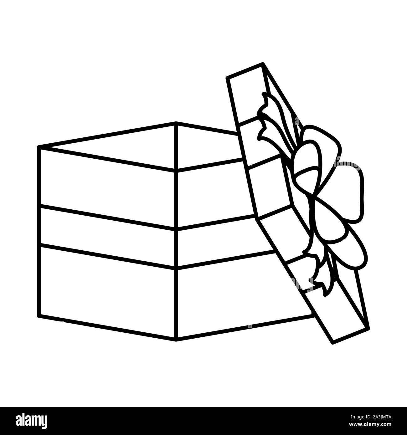 Open Present Box Clipart Images