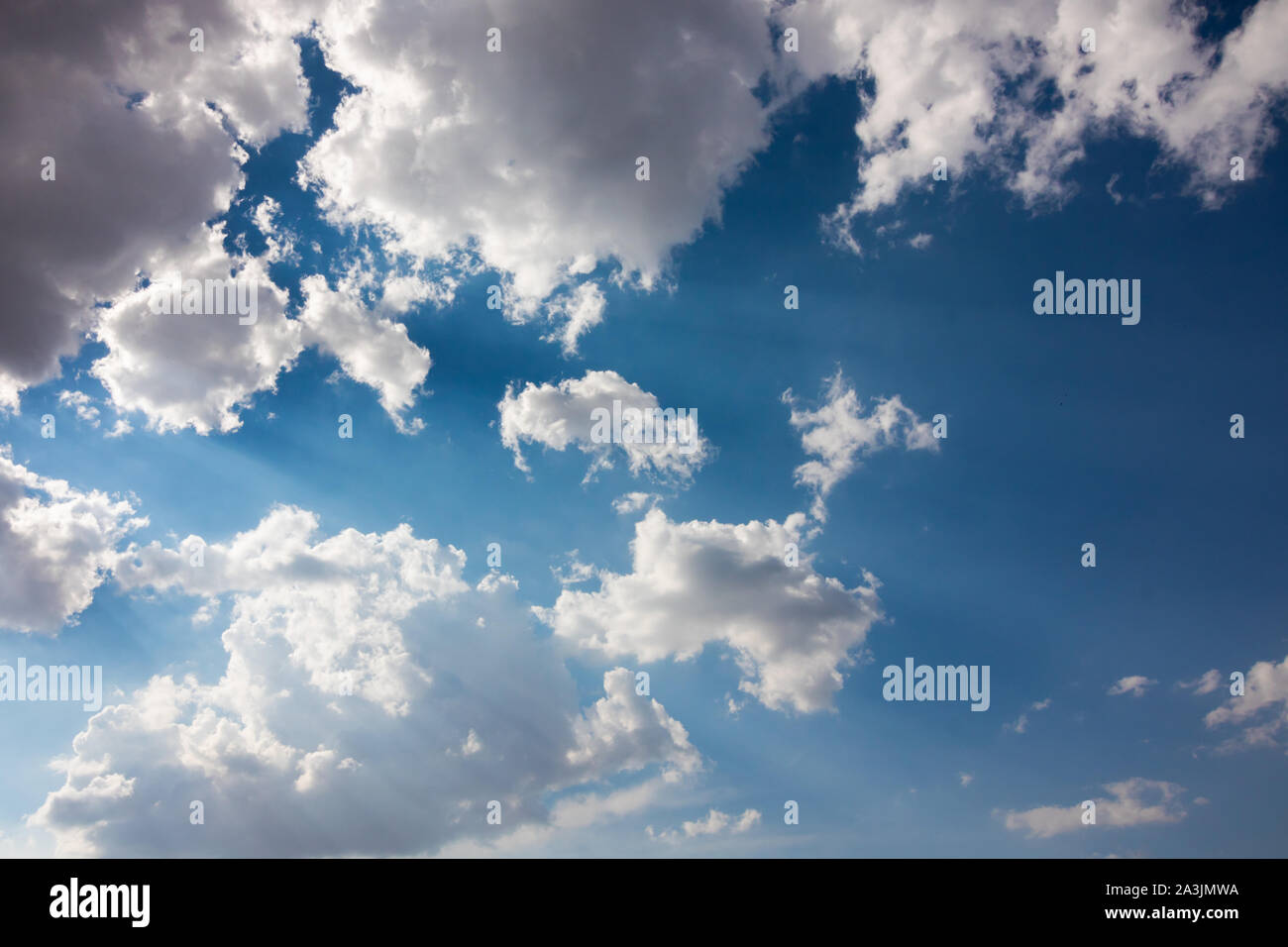 Cloudscape from below Stock Photo - Alamy