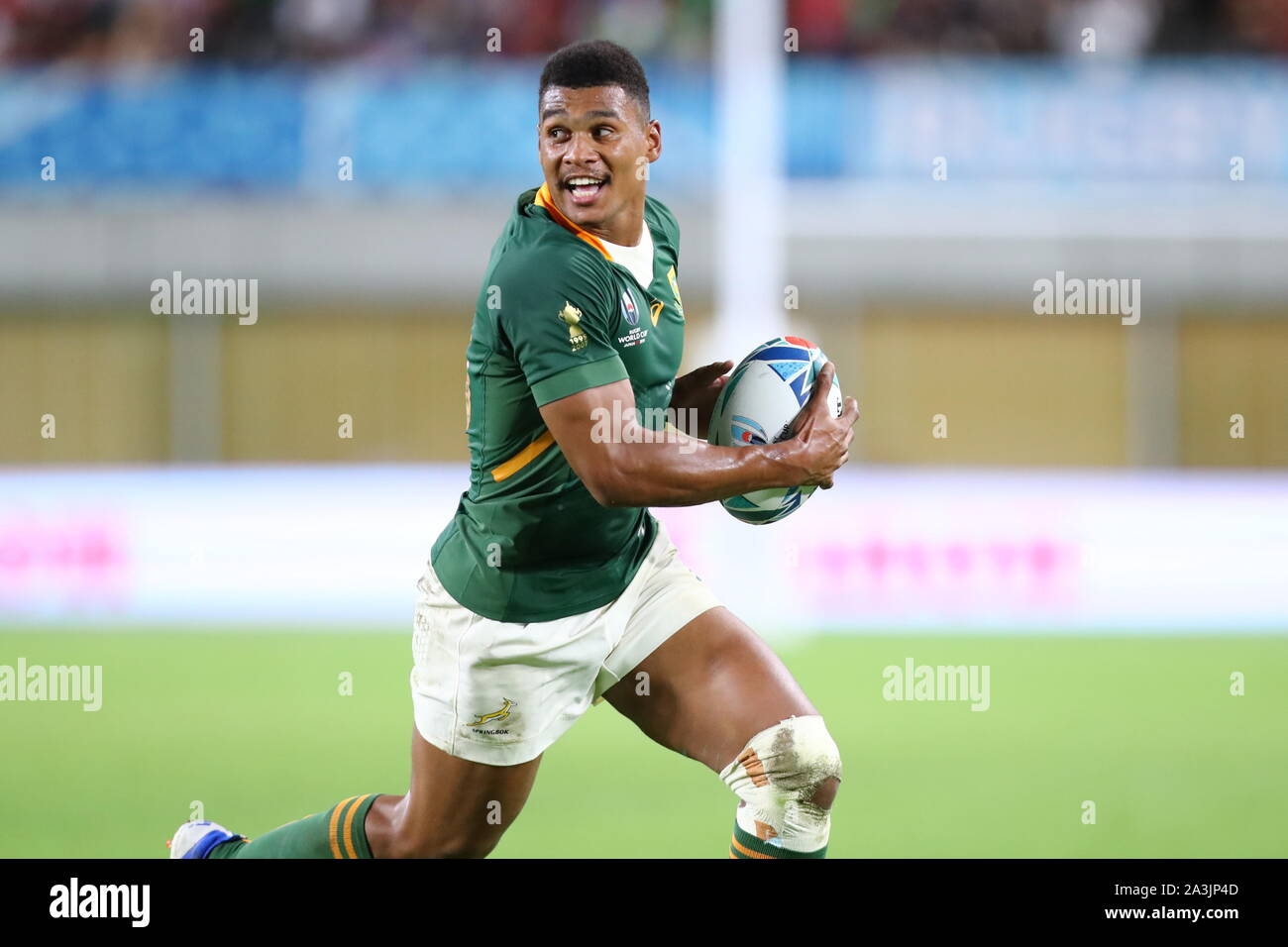 Kobe, Hyogo, Japan. 8th Oct, 2019. Damian Willemse (RSA) Rugby : 2019 ...