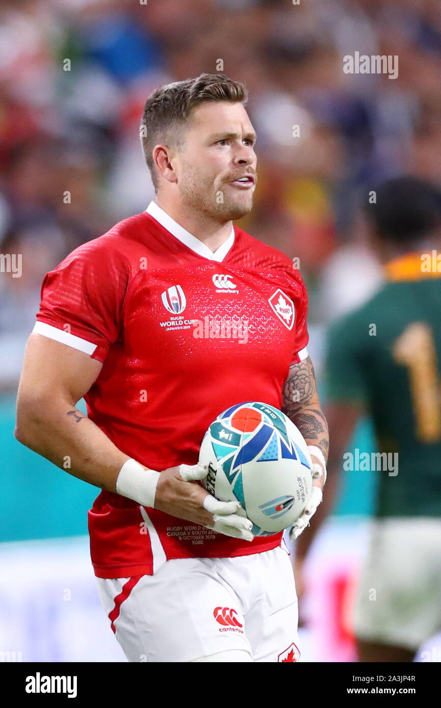 Kobe, Hyogo, Japan. 8th Oct, 2019. Jamie Mackenzie (CAN) Rugby : 2019 ...