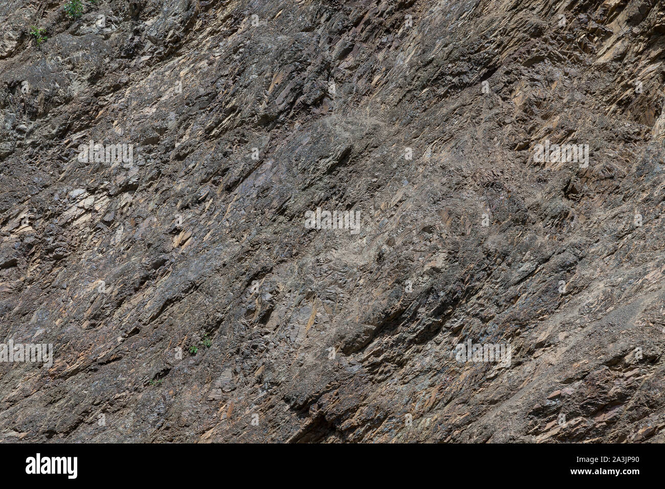 Background with a rough texture of gray color of stone and rock on the ...