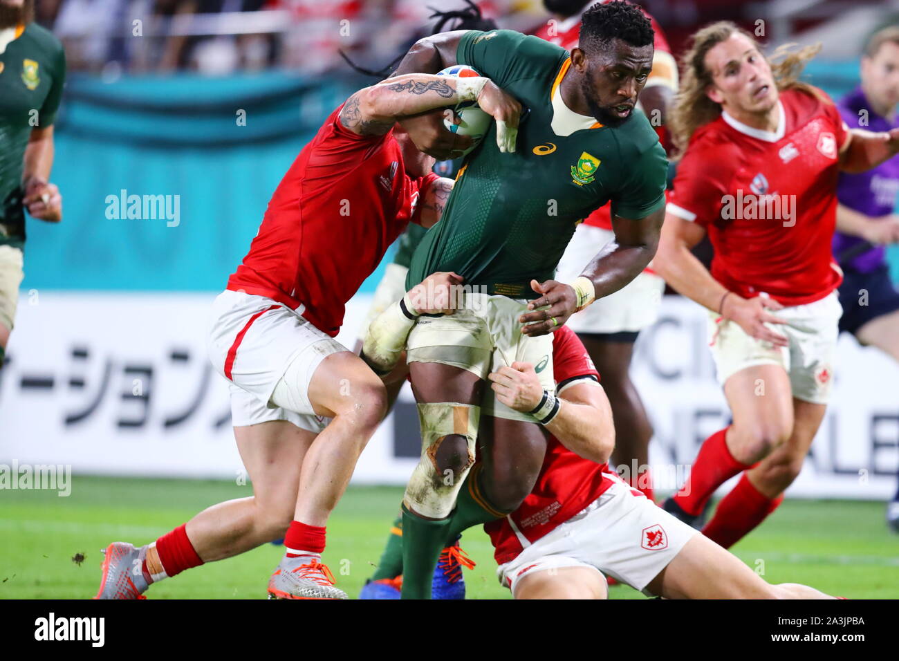 Kobe, Hyogo, Japan. 8th Oct, 2019. Siya Kolisi (RSA) Rugby : 2019 Rugby ...