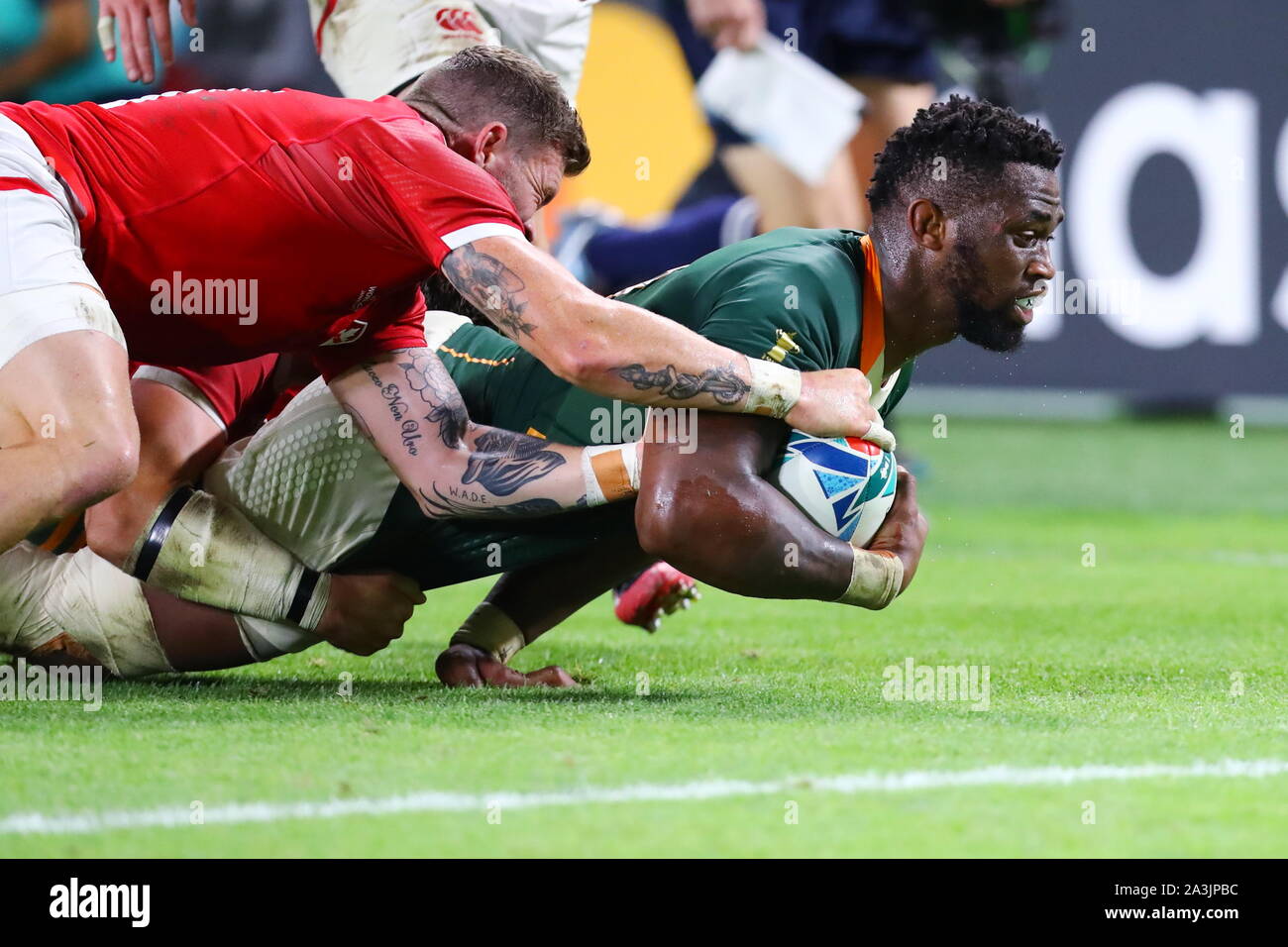 Kobe, Hyogo, Japan. 8th Oct, 2019. Siya Kolisi (RSA) Rugby : 2019 Rugby ...