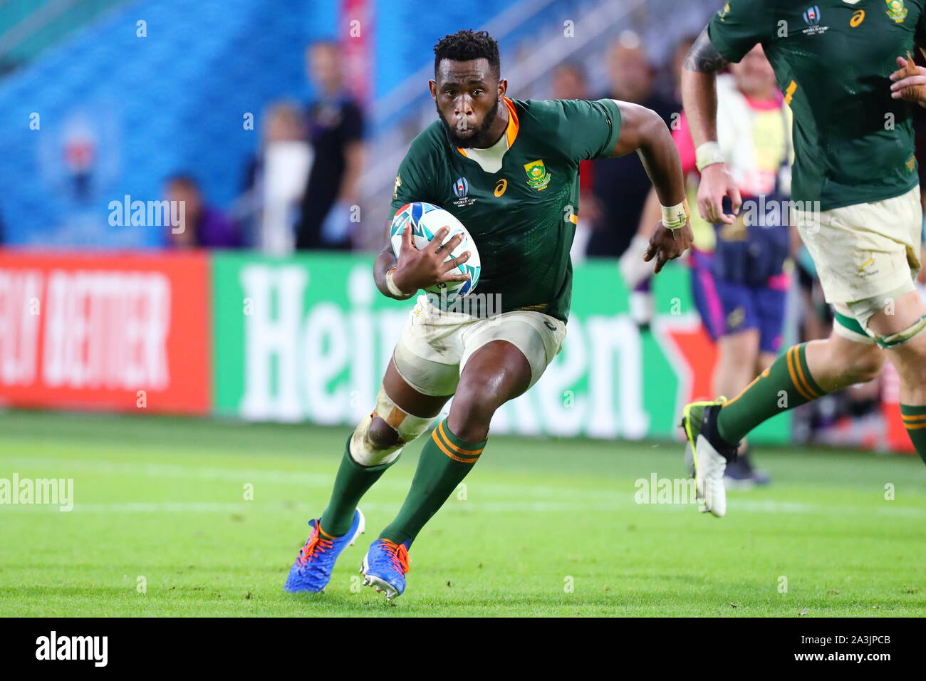 Kobe, Hyogo, Japan. 8th Oct, 2019. Siya Kolisi (RSA) Rugby : 2019 Rugby ...