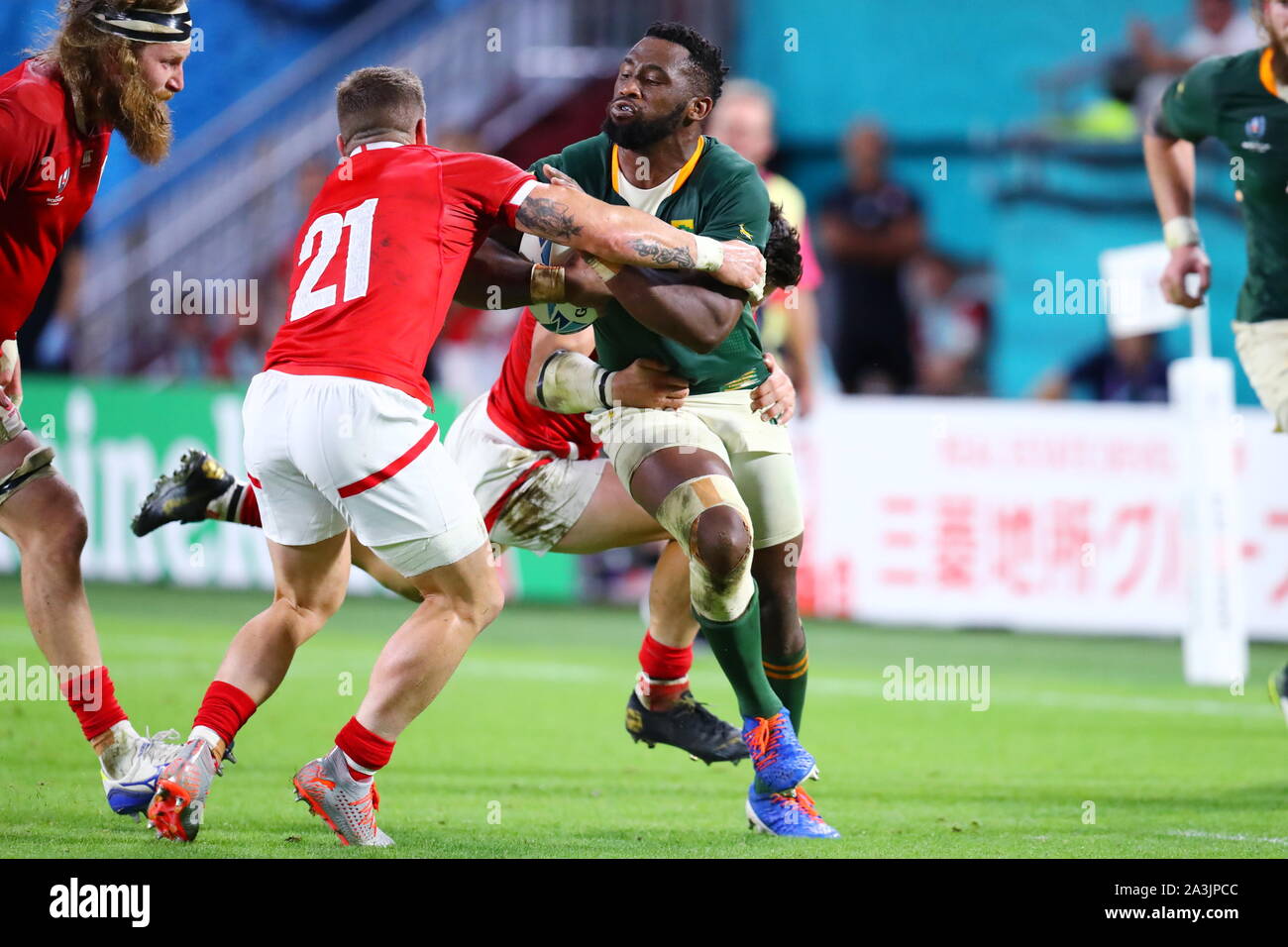 Kobe, Hyogo, Japan. 8th Oct, 2019. Siya Kolisi (RSA) Rugby : 2019 Rugby ...