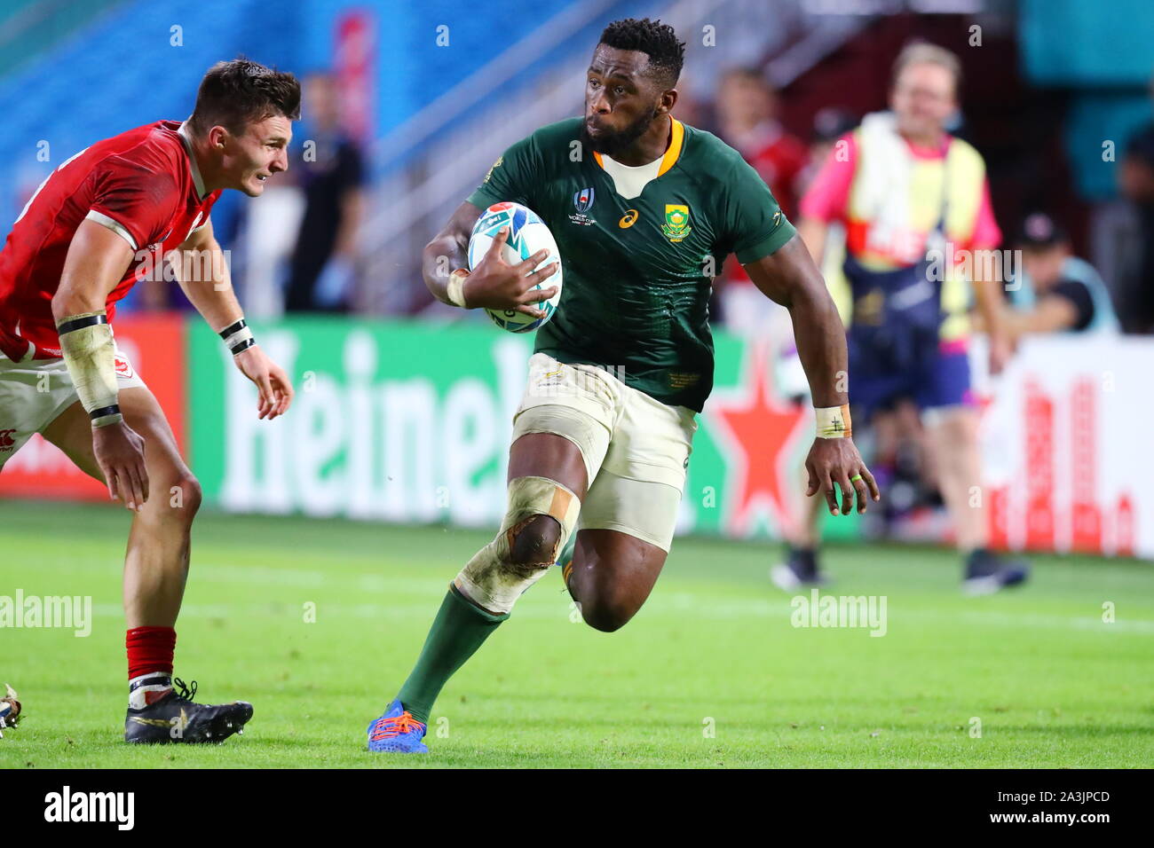 Kobe, Hyogo, Japan. 8th Oct, 2019. Siya Kolisi (RSA) Rugby : 2019 Rugby ...