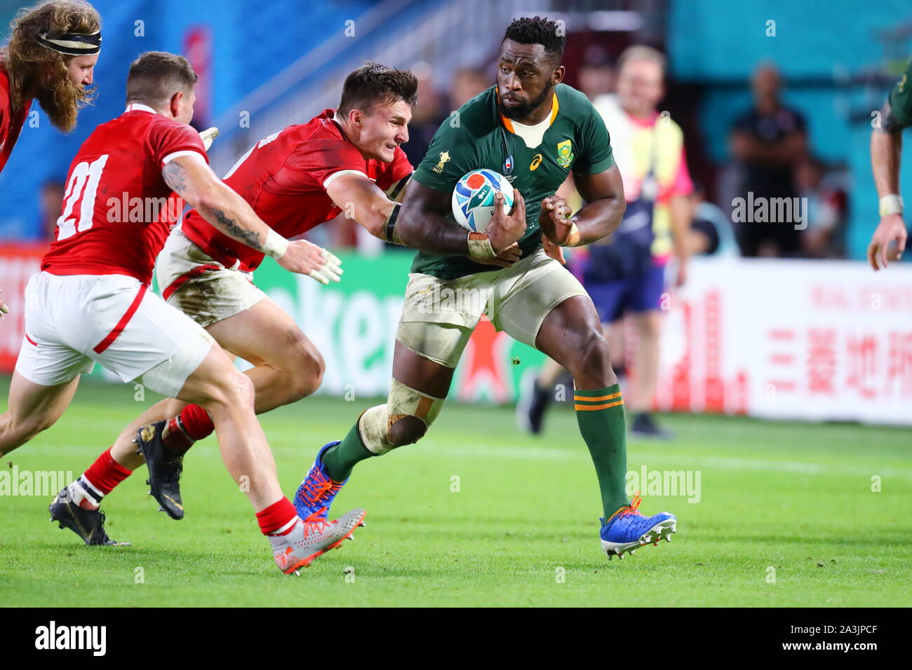 Kobe, Hyogo, Japan. 8th Oct, 2019. Siya Kolisi (RSA) Rugby : 2019 Rugby ...