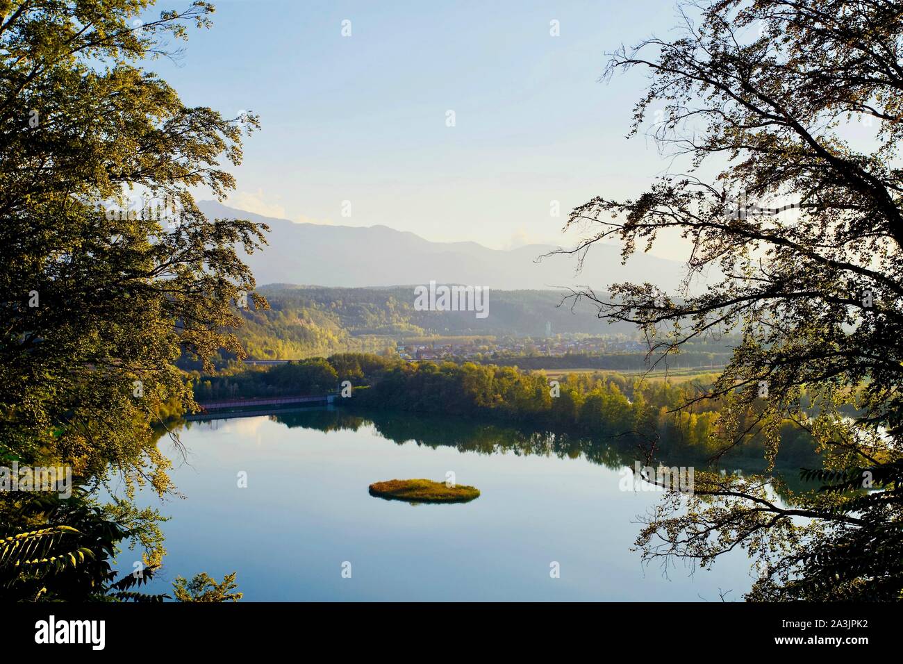 Villach river drau drava hi-res stock photography and images - Alamy
