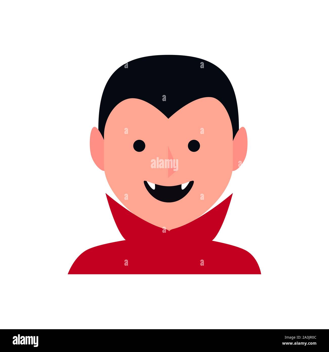 cute boy disguised vampire avatar character Stock Vector Image & Art ...
