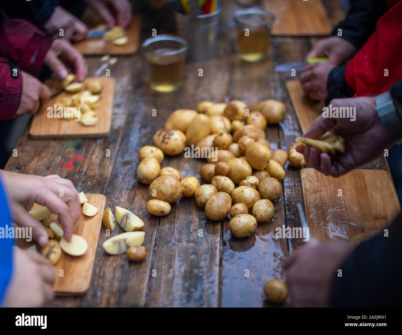 Aesthetic potatoes hi-res stock photography and images - Alamy