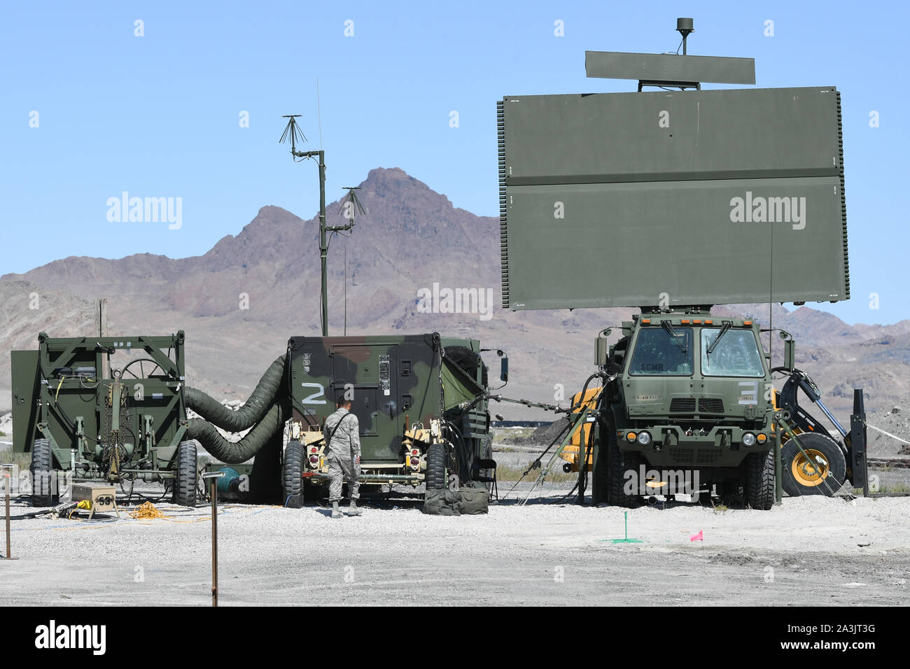 A 729th Air Control Squadron remote radar site during the squadron’s ...