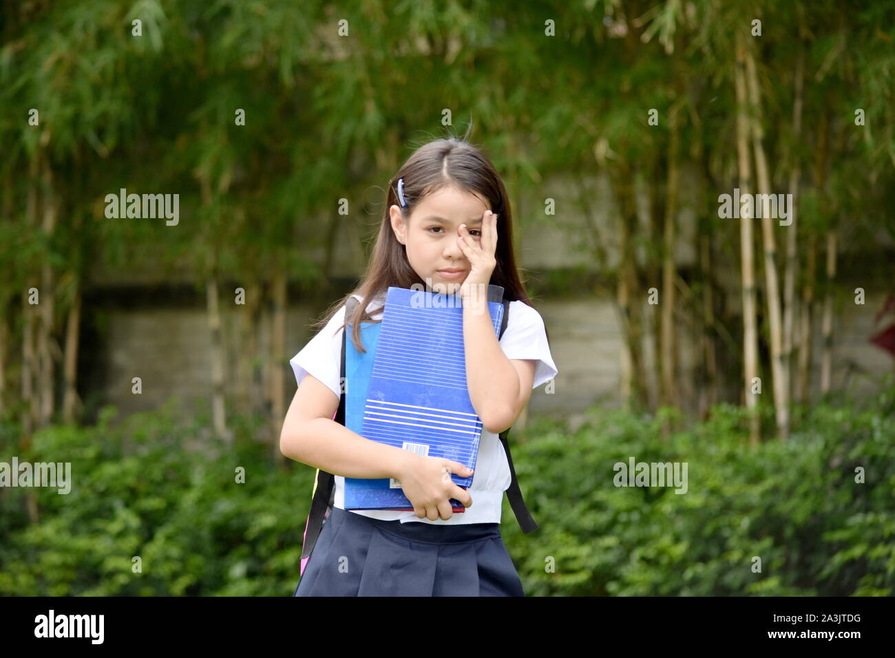 Shyness child at school hi-res stock photography and images - Alamy