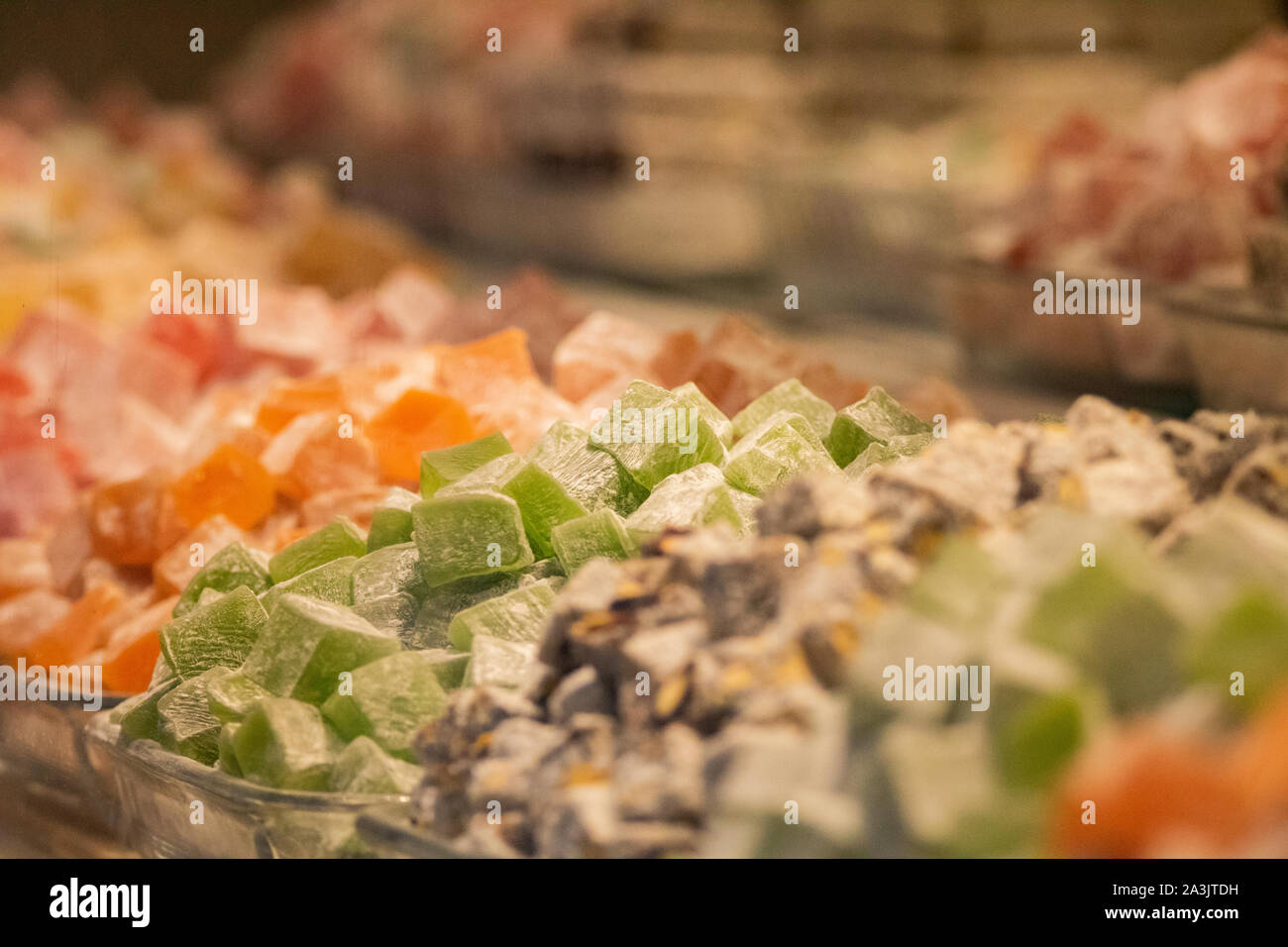 Traditional turkish delights lokum hi-res stock photography and images ...