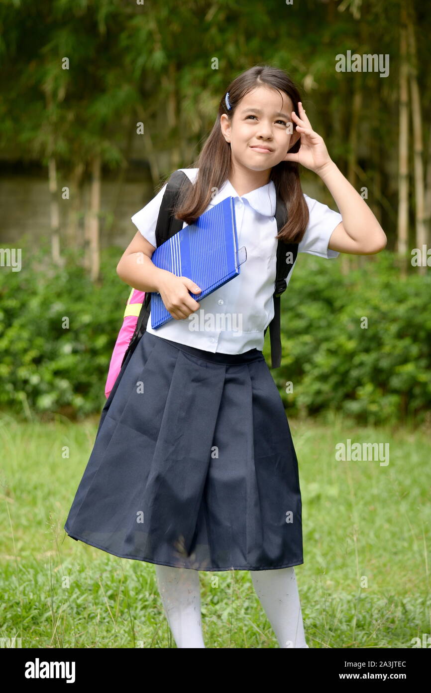 A Student Child Decision Making Stock Photo - Alamy