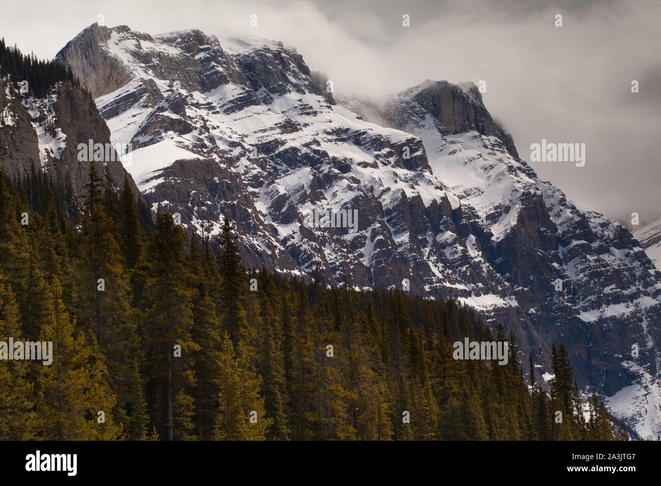 Banff National Park, mountain scenery, Alberta, Canada Stock Photo - Alamy