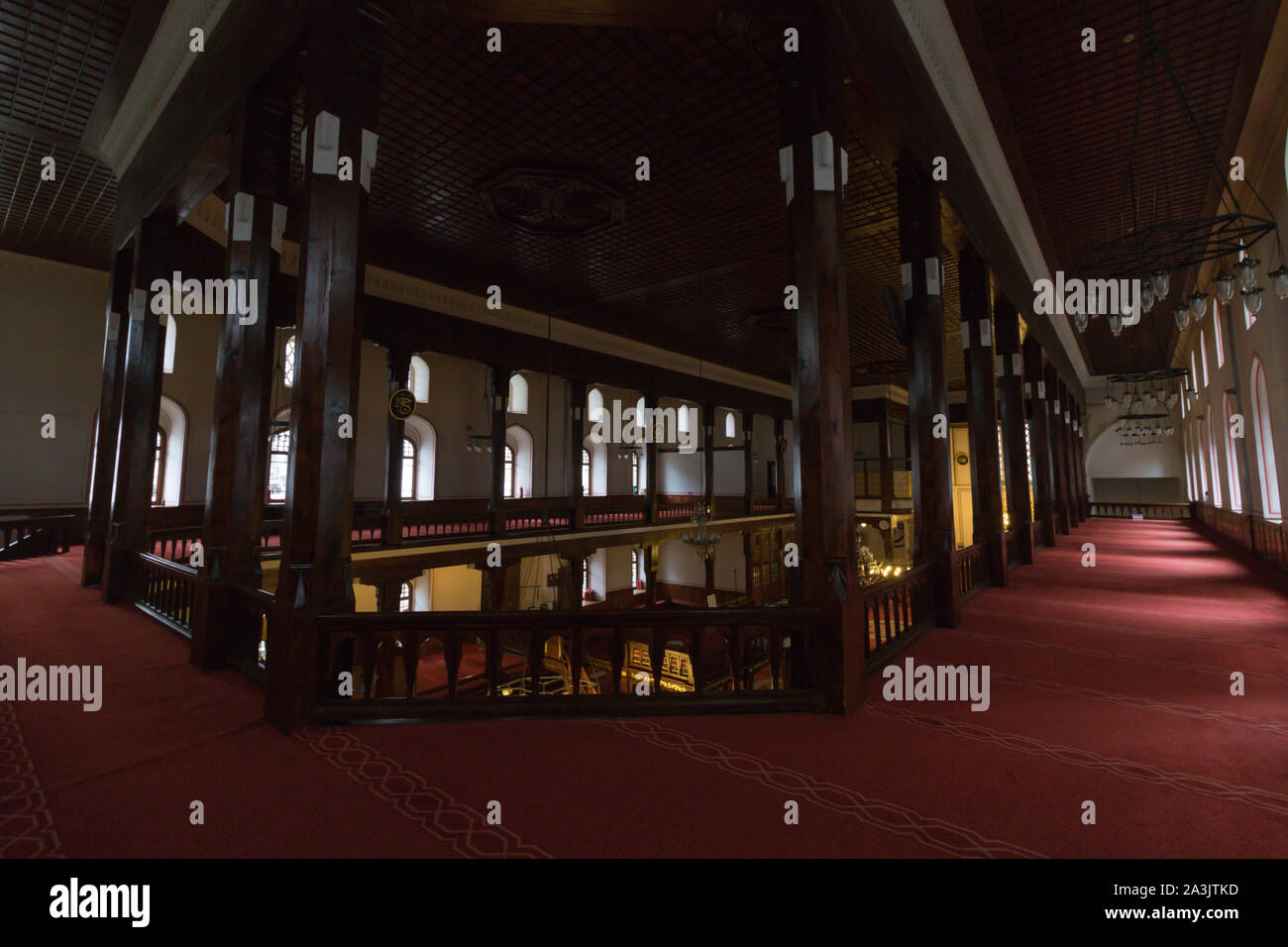 Interior of Arab Mosque in Istanbul Stock Photo - Alamy