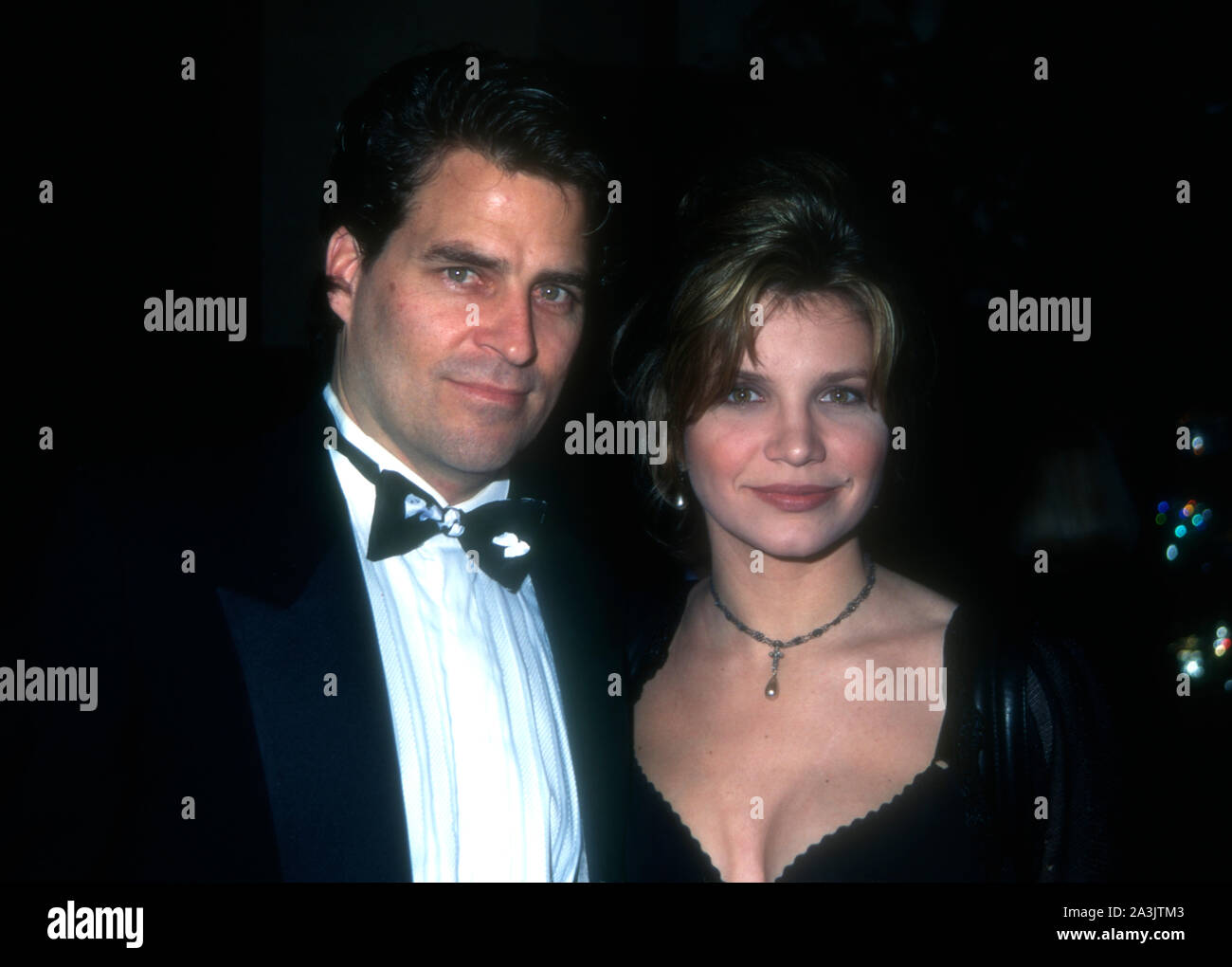 Los Angeles, California, USA 28th January 1995 Actor Ted McGinley and ...
