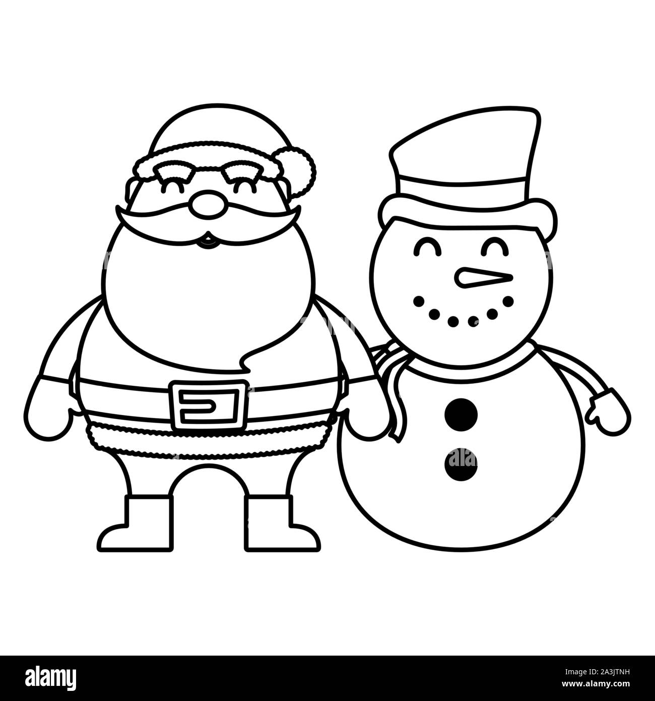 Merry christmas couple man Black and White Stock Photos & Images - Alamy