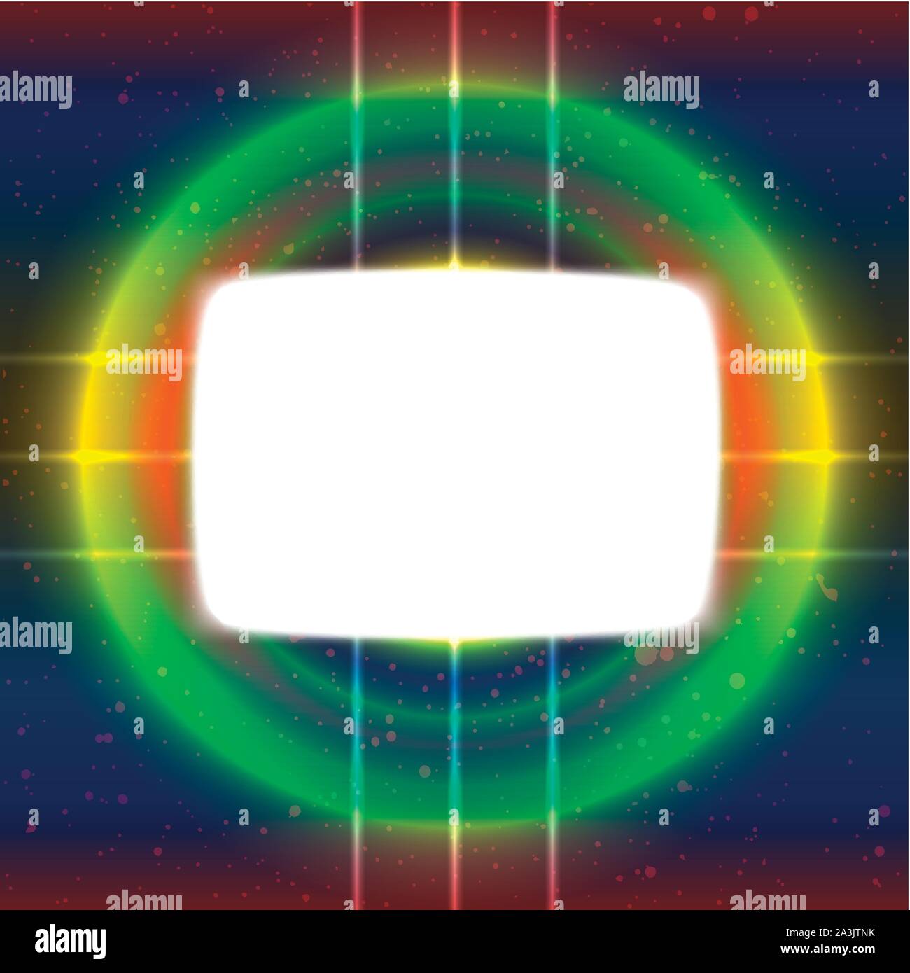 Shiny screen on the crossed wires Stock Vector Image & Art - Alamy